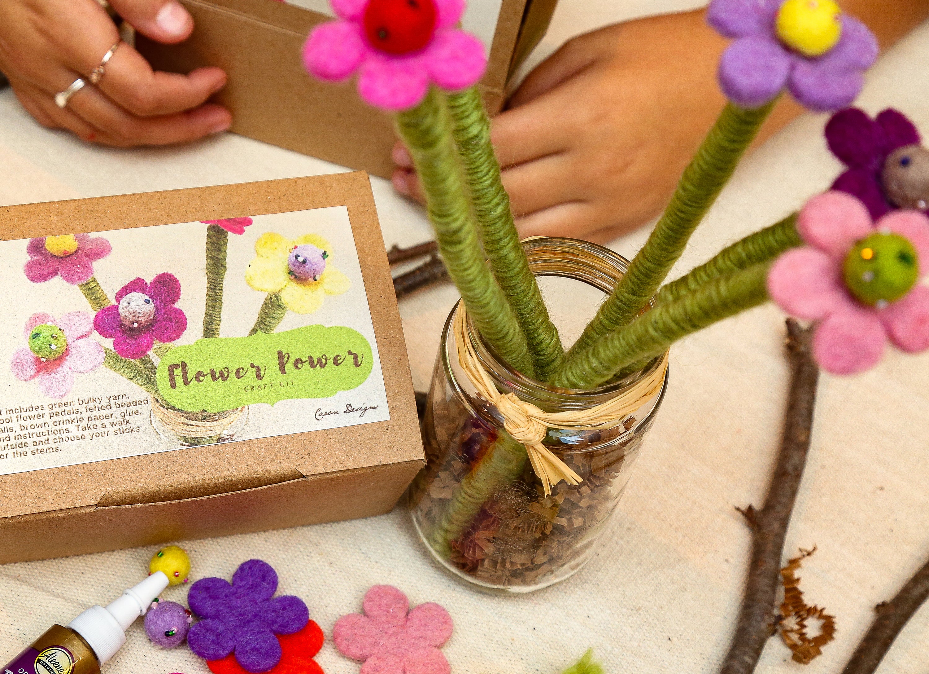 Caron Designs l Creative Workshops, Handmade Art & Craft Kits – Caron ...